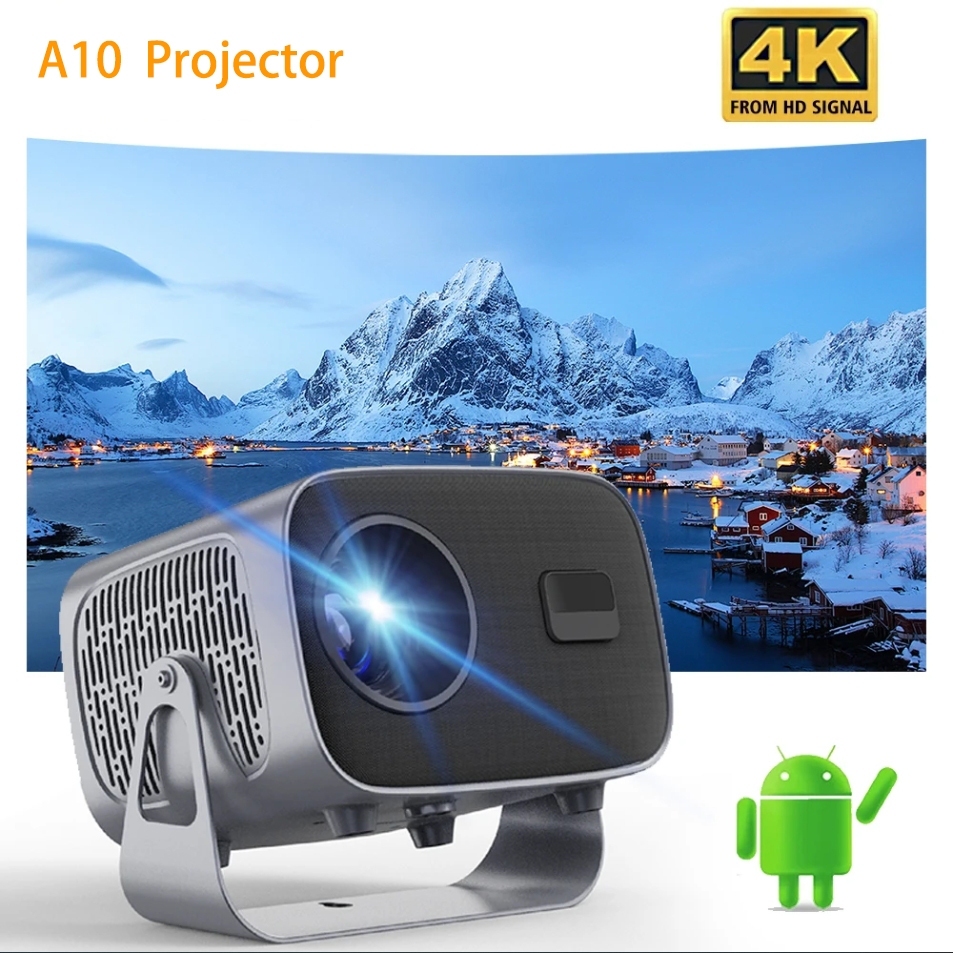 A10 TV Projector Android 11 Mini Home Theater H713 BT5.2 720P Portable ...