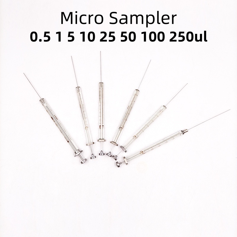 Laboratory Pointed Gas Phase Flat Head Liquid Phase 0.5 1 5 10 25 50 ...
