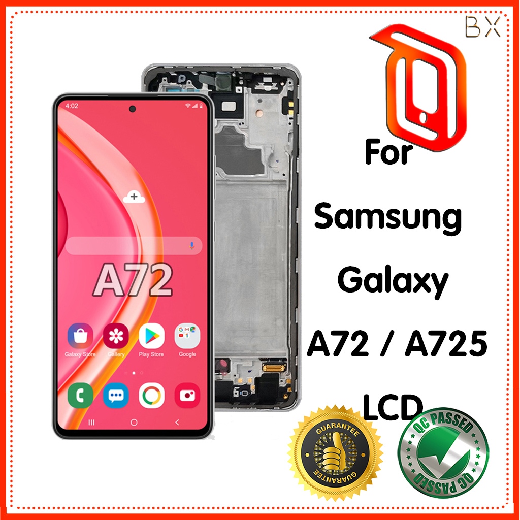 OLED TFT LCD For Samsung Galaxy A72 A725 A725F A725F/DS A725MA725M/DS Display Screen Touch Panel ...