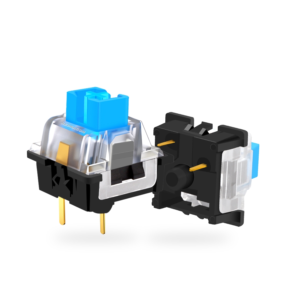 Redragon SMD RGB MX Switch 3-pin Touch Keyboard Red Brown Purple ...