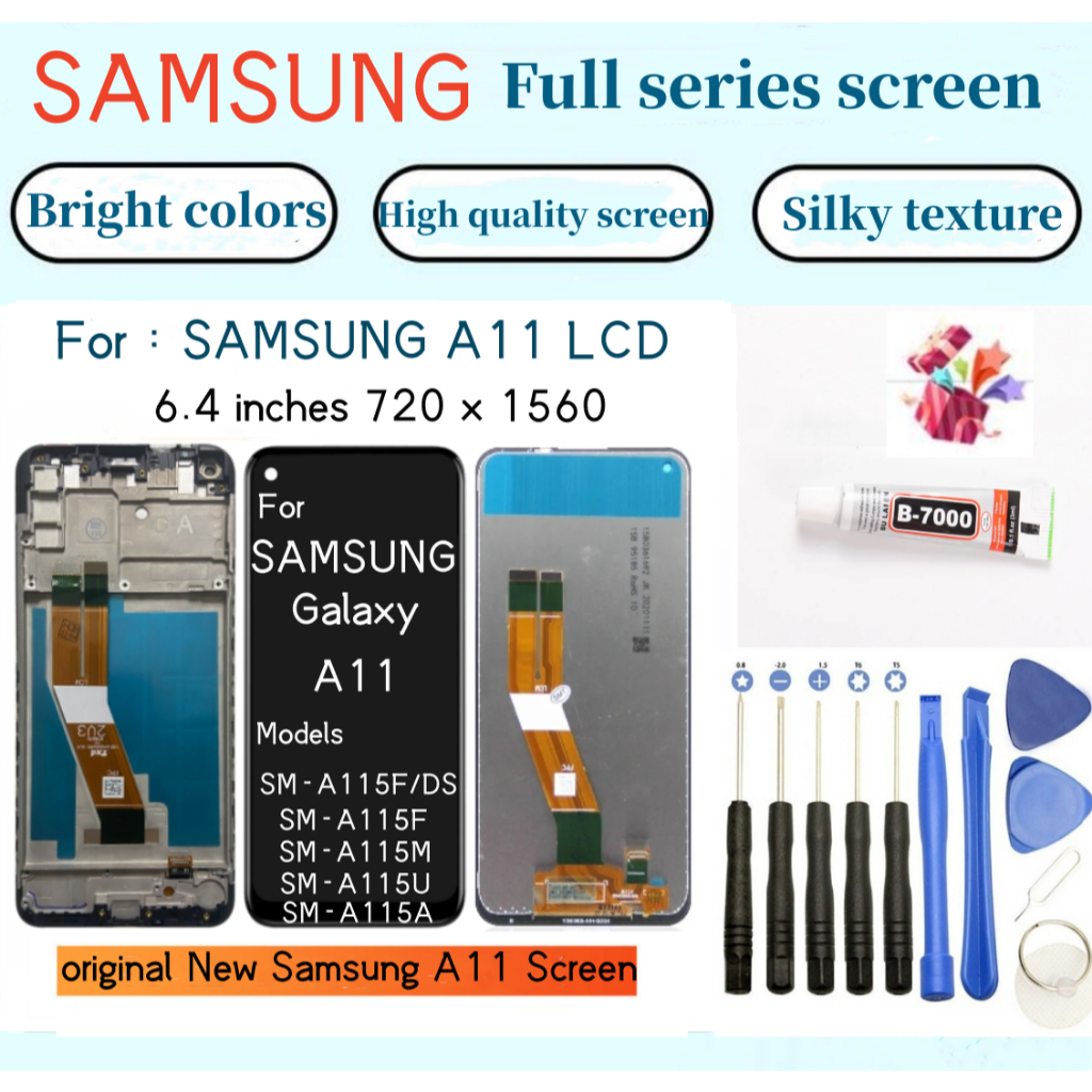 original Brand New Samsung Galaxy A11 LCD Display for A11 SM-A115F/DS ...