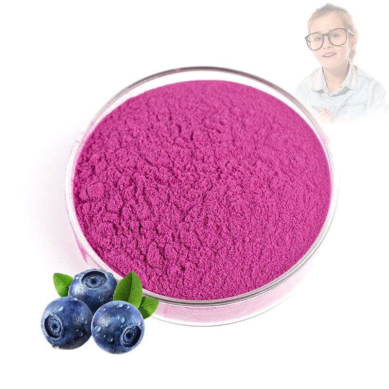 Food grade pure natural blueberry powder 99% water soluble blueberry ...