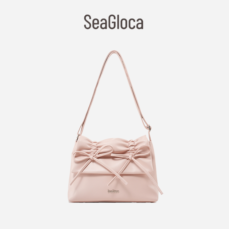 SeaGloca Fashion Bowknot Adjustable Large-Capacity Crossbody Shoulder ...