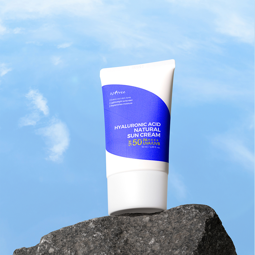 Isntree hyaluronic acid natural sunscreen SPF 50+PA++++50ml UV ...