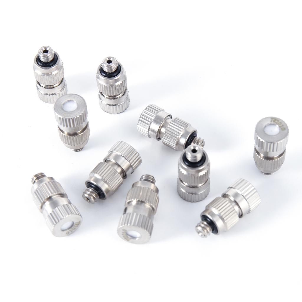 5 Pcs 0.1mm to 0.5mm 3/16" Male Thread Nozzle High Pressure Misting ...