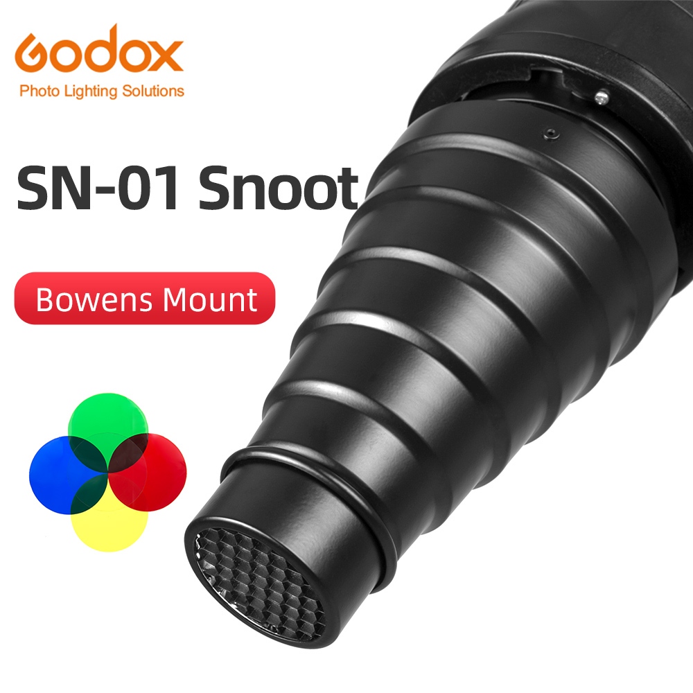 Godox SN-01 Bowens large Snoot Studio Flash Accessories Professional ...