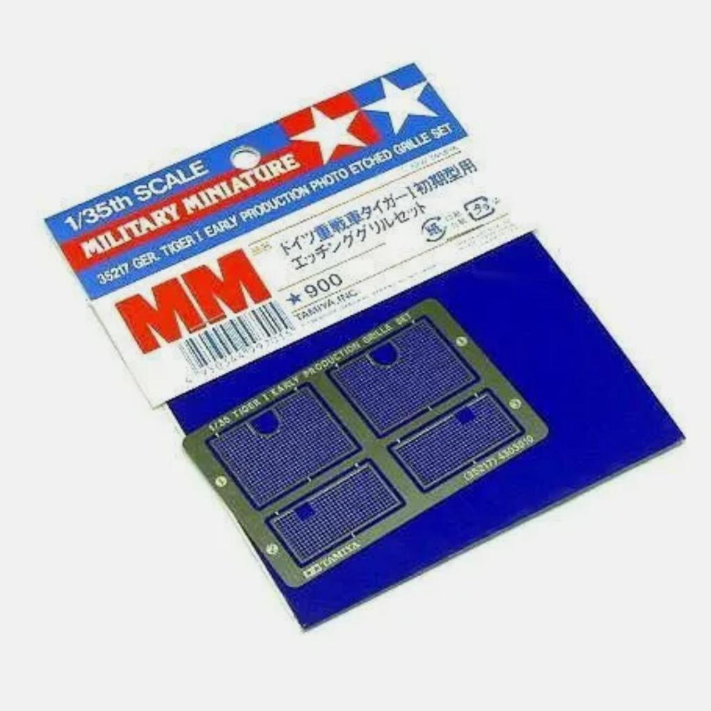 Tamiya 35217 1/35 Tiger I Early Photo-Etched Grille Set | Shopee ...