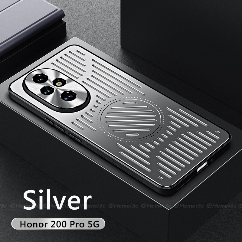 For Honor 200 Pro Casing Aluminum Alloy Heat Dissipation Hard Case ...