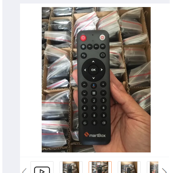 Remote control of mainstream SMARTBOX MyTV voice martbox | Shopee ...
