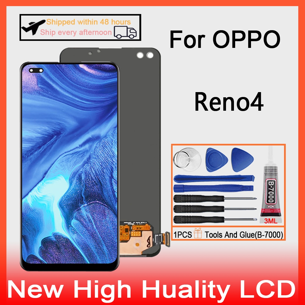 OLED TFT For OPPO Reno 4 4G LCD Display Touch Screen Replacement ...