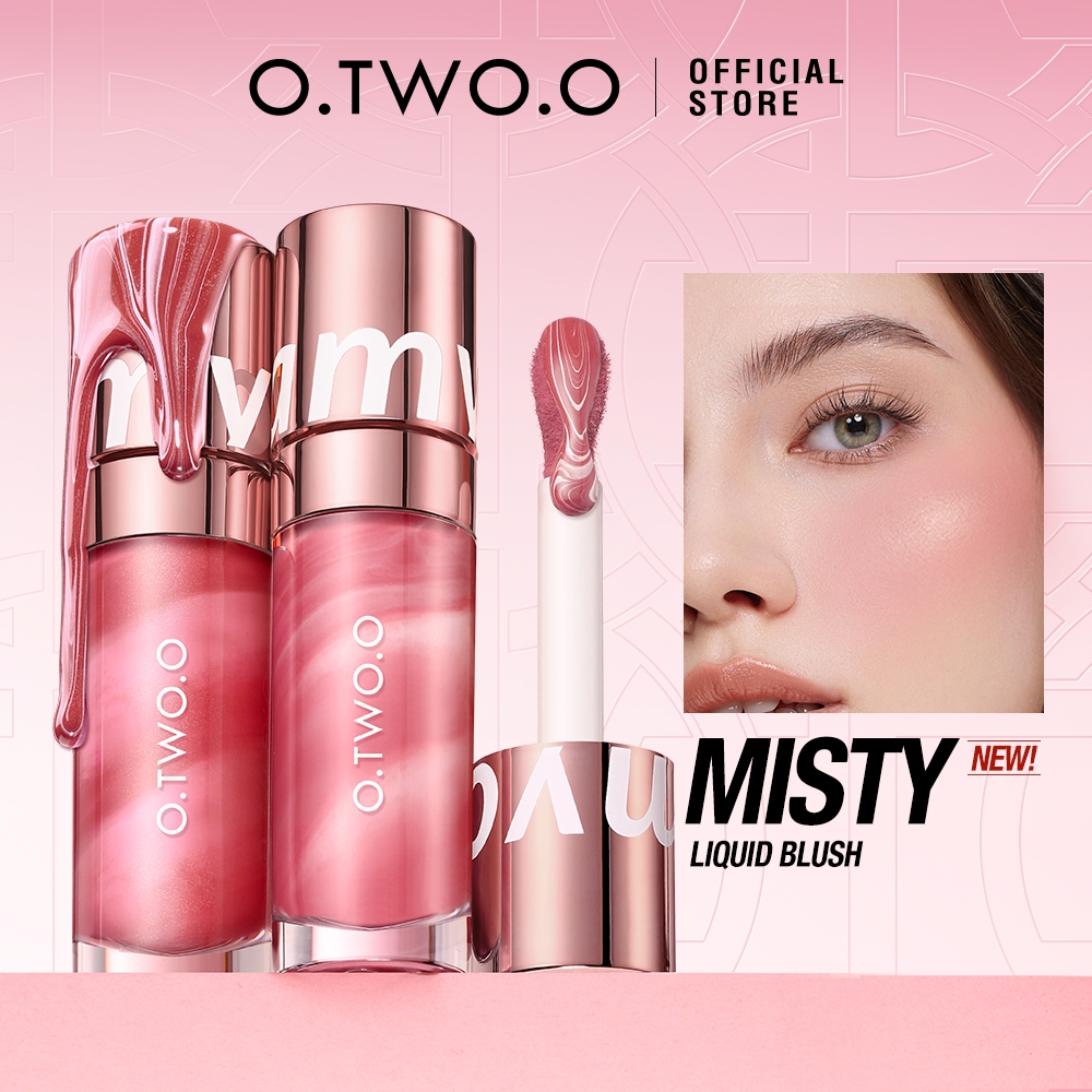 【Haute Series】O.TWO.O Dreamy Watercolor Liquid Blush Long Lasting Matte ...