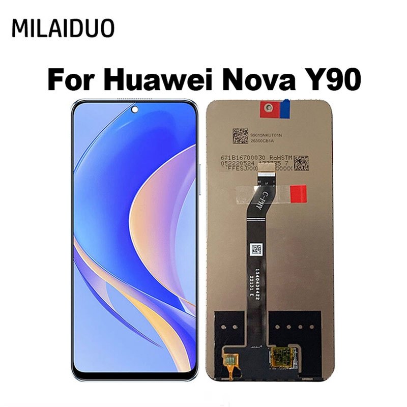 Original New For Huawei Nova Y90 LCD CTR-LX2 Display Screen +Touch Panel Digitizer Replacement ...
