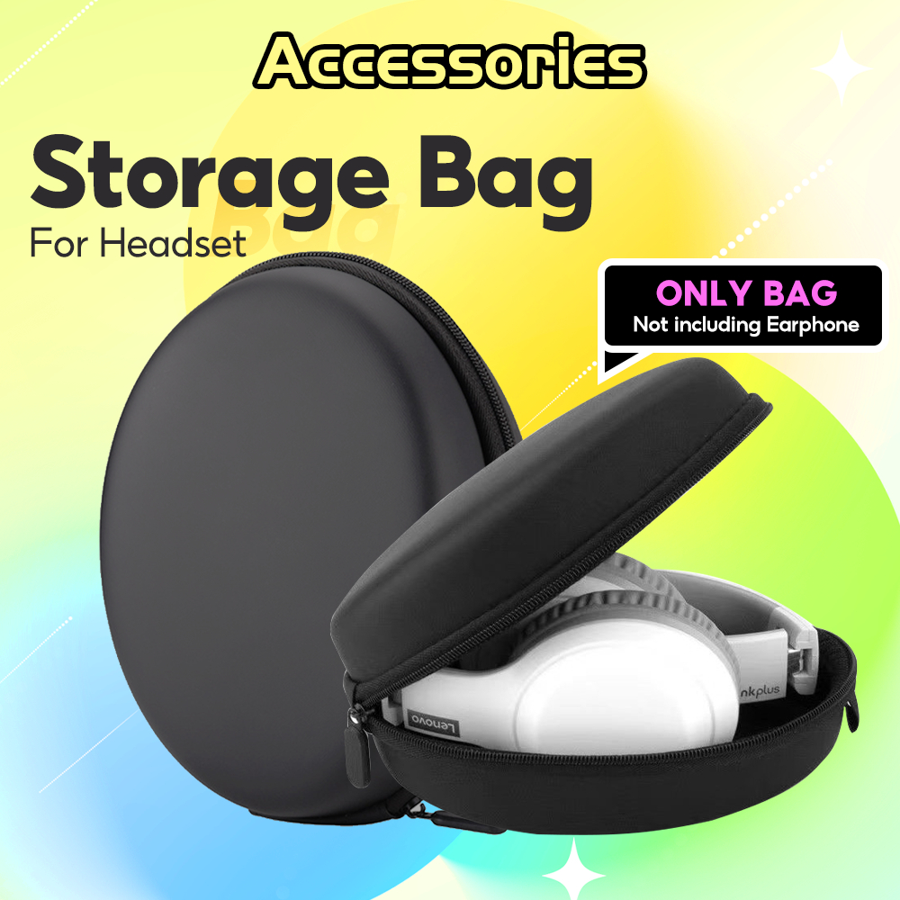 Portable EVA Headphone Storage Bag Foldable Bluetooth Headset Storage ...