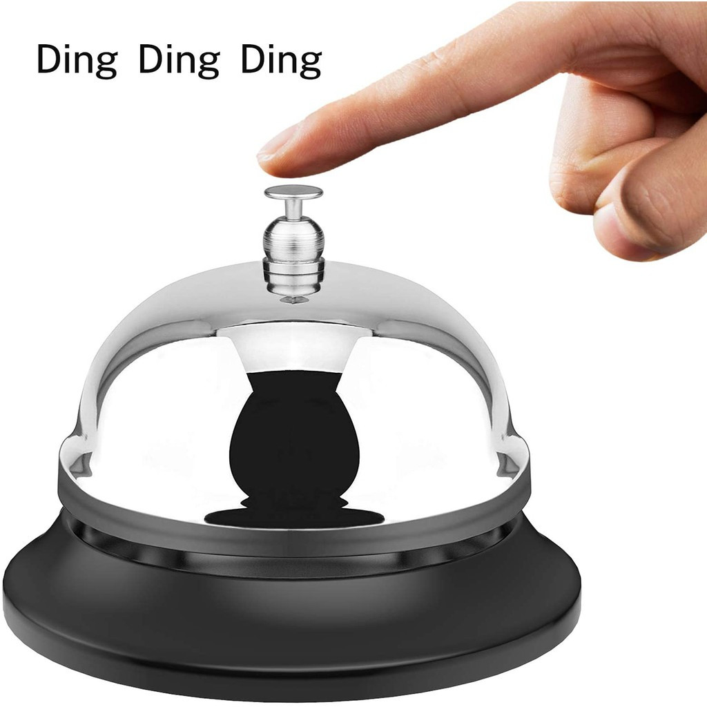 Stainless Steel Service Bell Kitchen Bell Call Bell Service Ring for ...