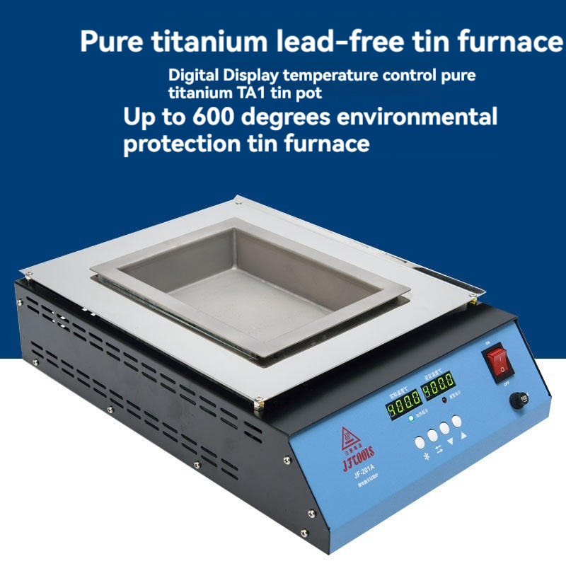 Pure titanium soldering furnace square dip tin digital display small ...