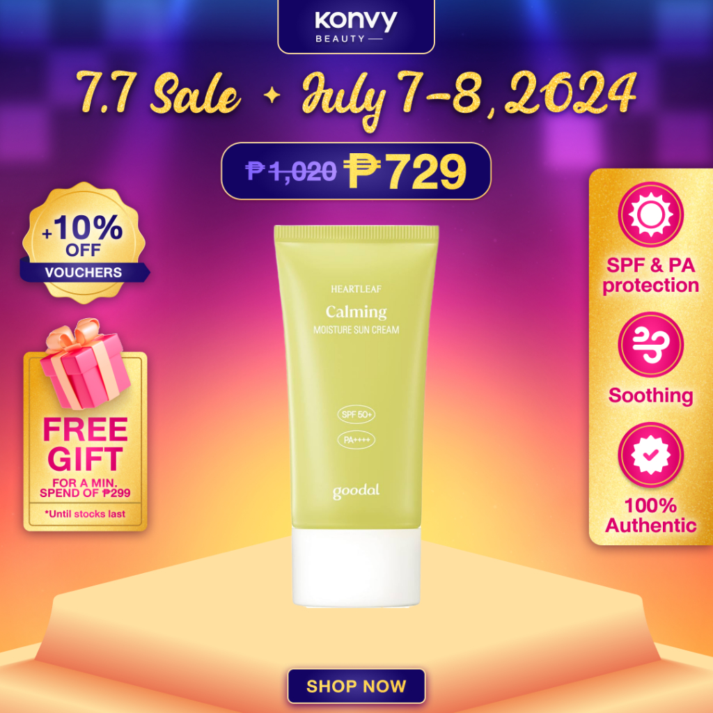 Goodal Houttuynia Cordata Calming Moisture Sun Cream SPF 50+ PA ...