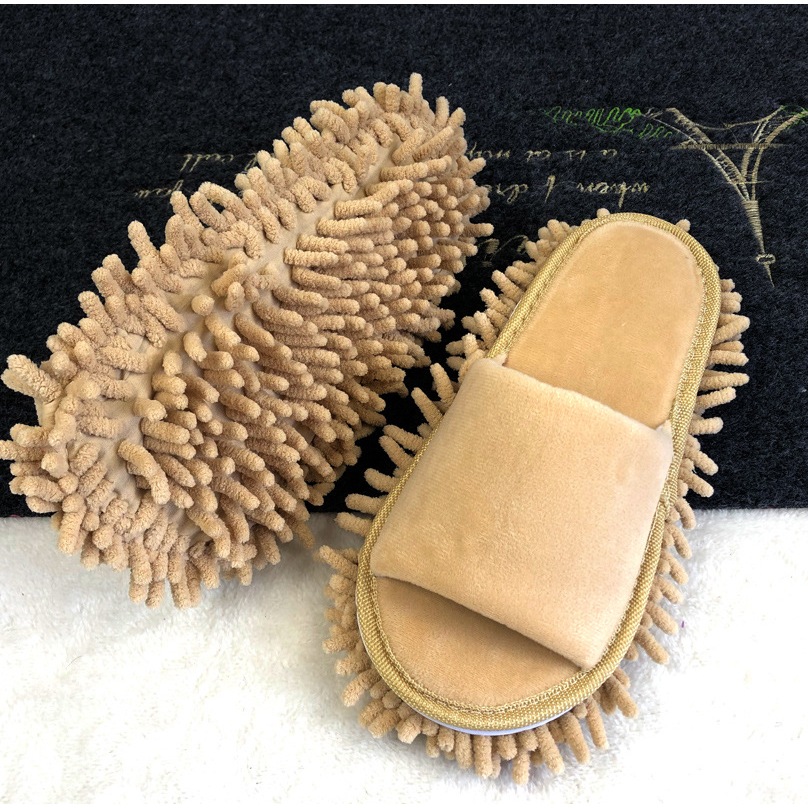 Lazy Cleaning Foot Cleaner Slipper Micro Fiber Cleaning Slipper Mop ...