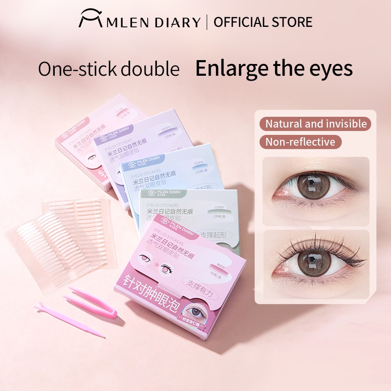 [NEW] MLEN Double Eyelid Tape Natural Waterproof Eyelid Glue with ...