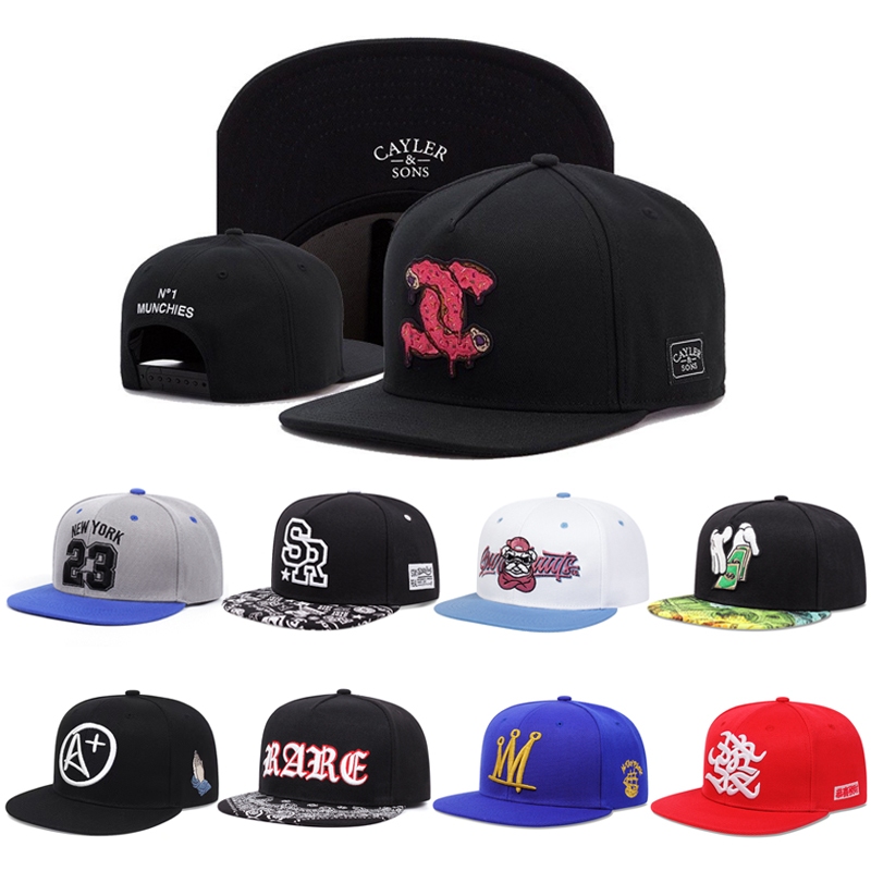 Donut embroidery Snapback cap for men Youth Hip Hop Tide Hat vintage ...
