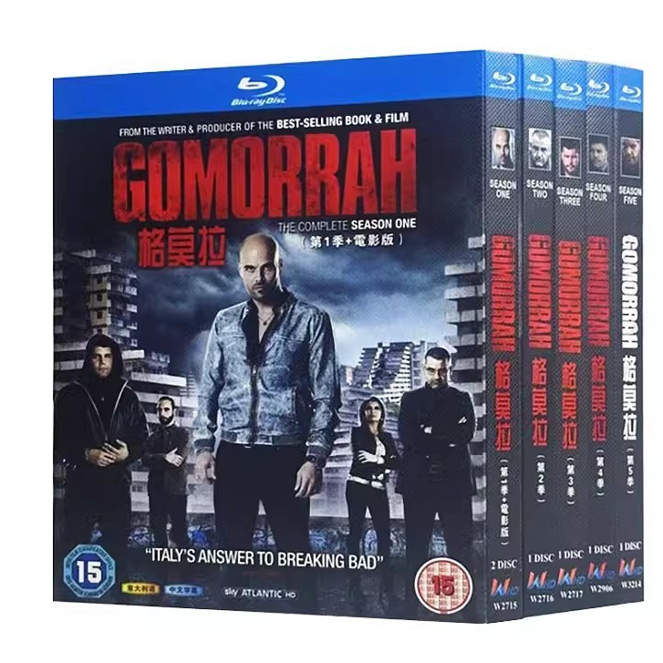 Blu-ray Movie Gomorra-La serie Season 1-5 1080P Boxed Hardcover Edition ...