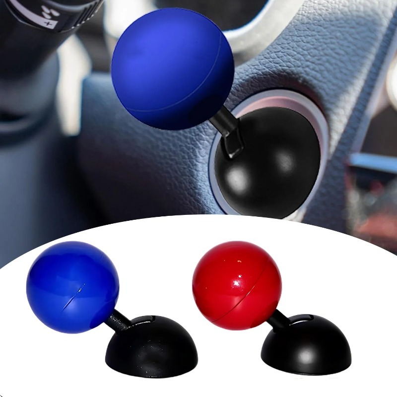 Engine Start Button Cover Ball-Shaped Car Engine Joystick Full Ball-bar ...