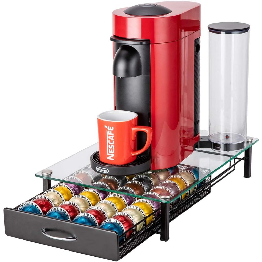 Nespresso Pod Holder Drawer Coffee Pod Organizer Storage for Nespresso ...
