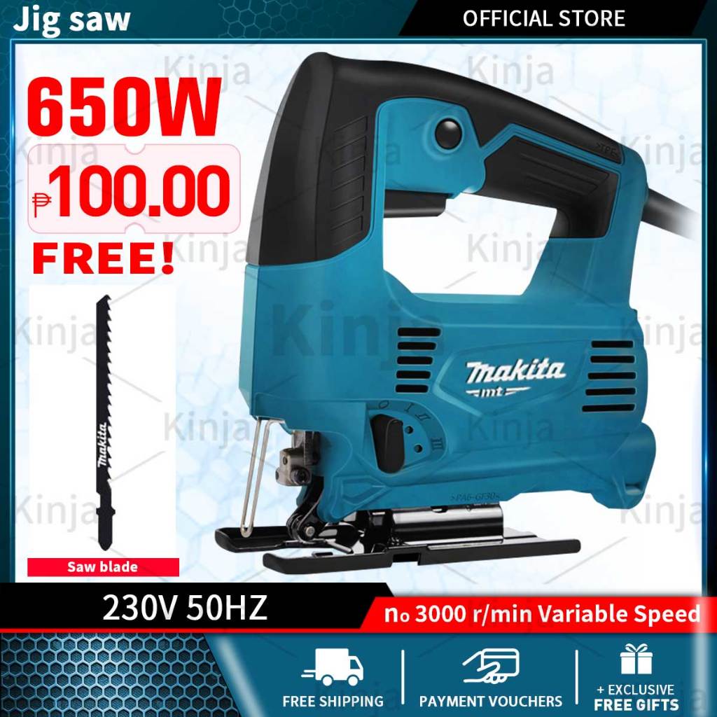 Jigsaw power tool set original With blade 650w | Shopee Philippines