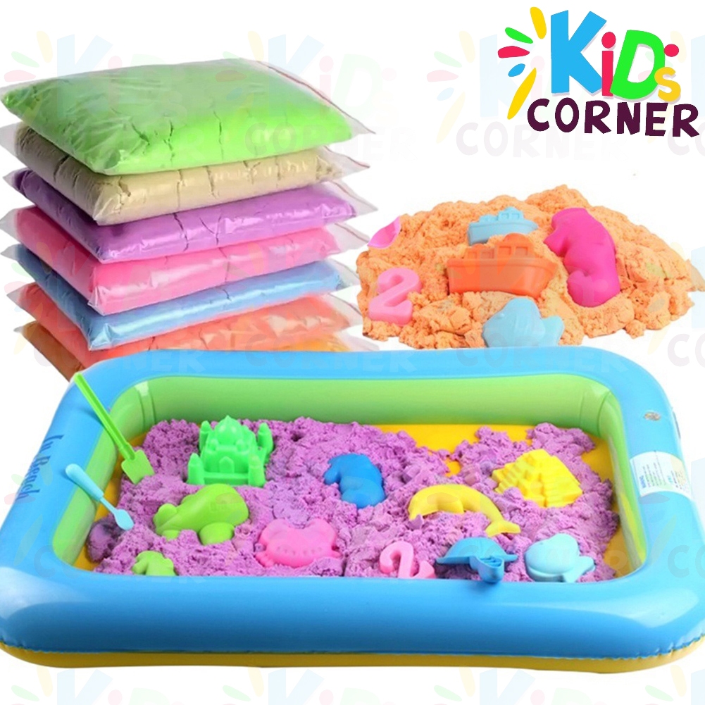 1kg Space Play Sand Space Kinetic Motion Sand Playset with 18 pcs Mold ...