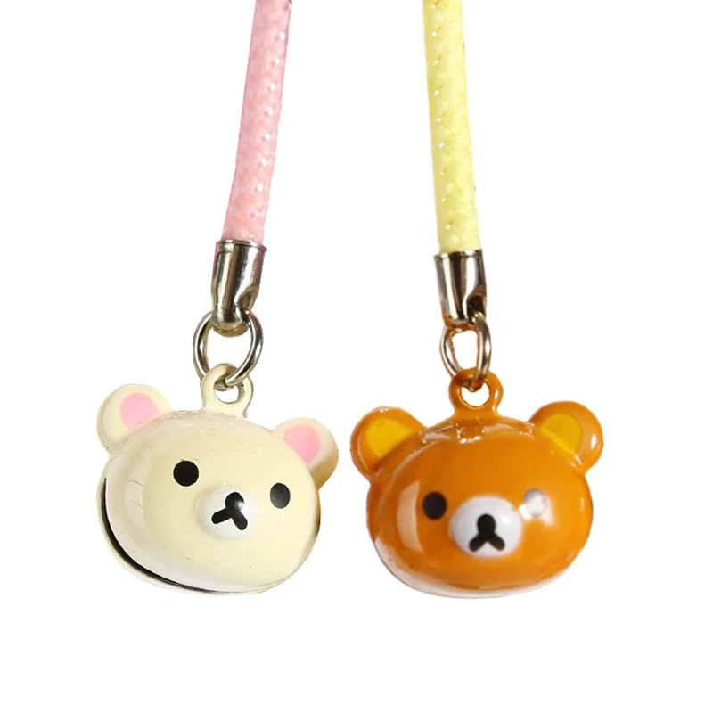 Rilakkuma Korilakkuma Bear Small Bell Keychain Mini Cute Phone ...