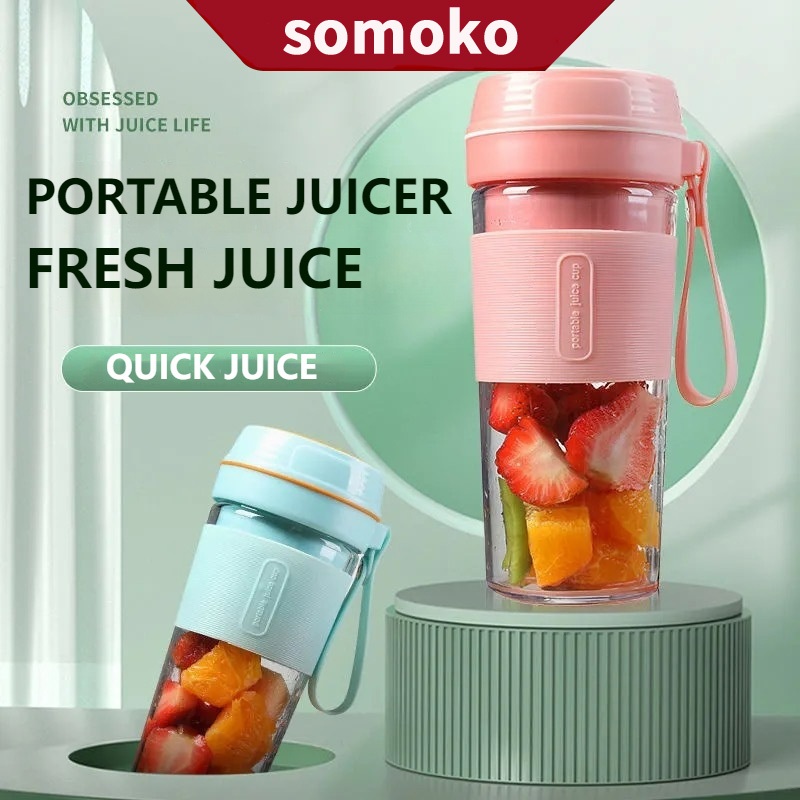 Fruit Juicer Portable Blender 300ML Blender For Fruits And Vegetables ...