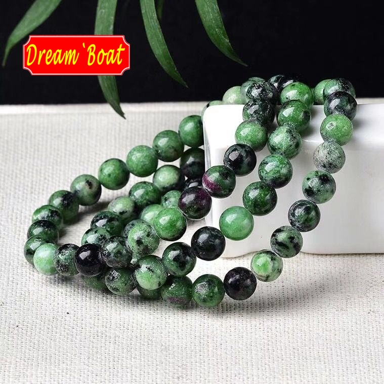 Ruby Zoisite Bracelet,Gemstone Bracelet,Feng Shui Bracelet,Natural Stone Bracelet,Bracelet ...