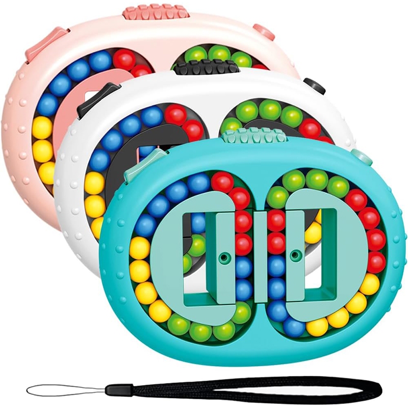 Rotating Magic Bean Cube Spinner Fidget Toys,Stress Relief Gifts Fidget ...