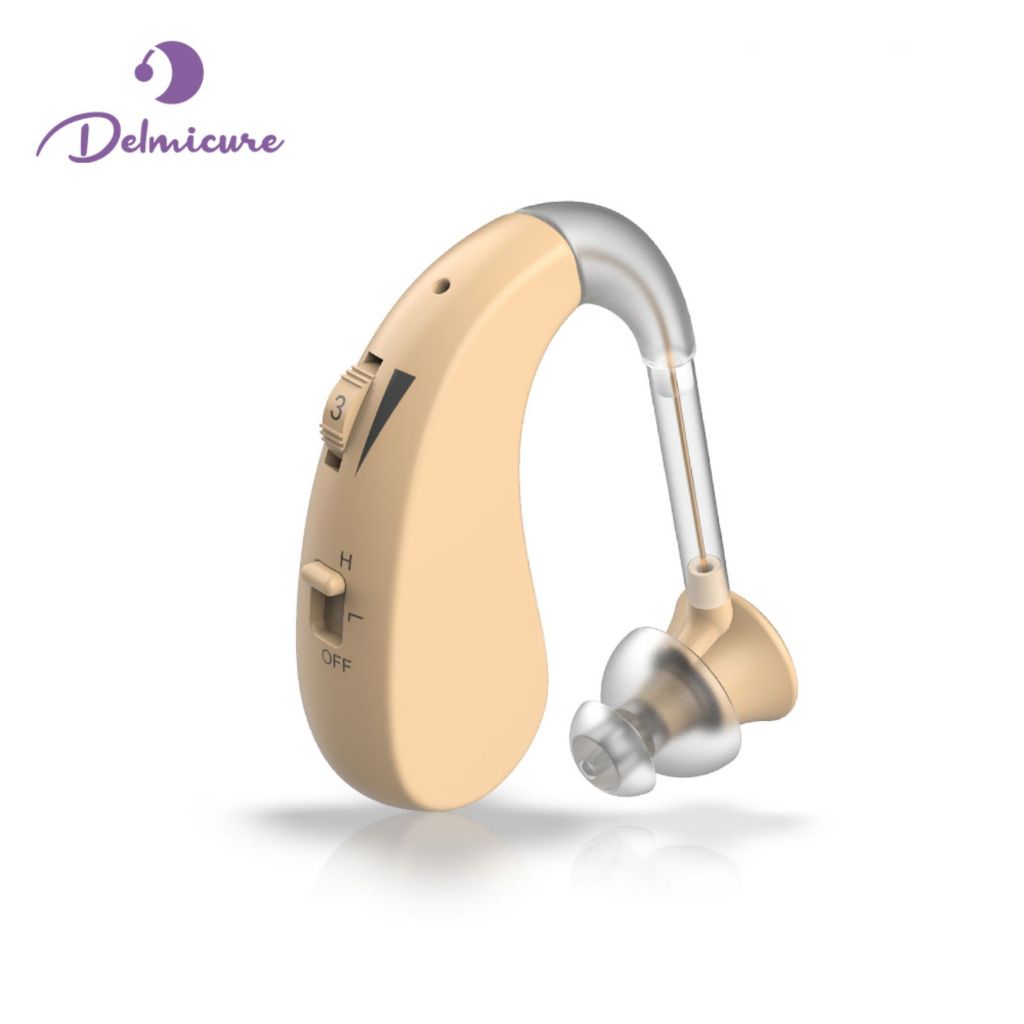 1203 1 Pair Mini Rechargeable Hearing Aid Invisible Digital Audiphone ...