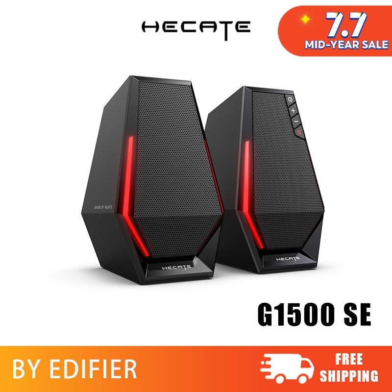 Edifier Hecate G1500 SE USB Desktop Gaming Speakers with LED Light, 3 ...