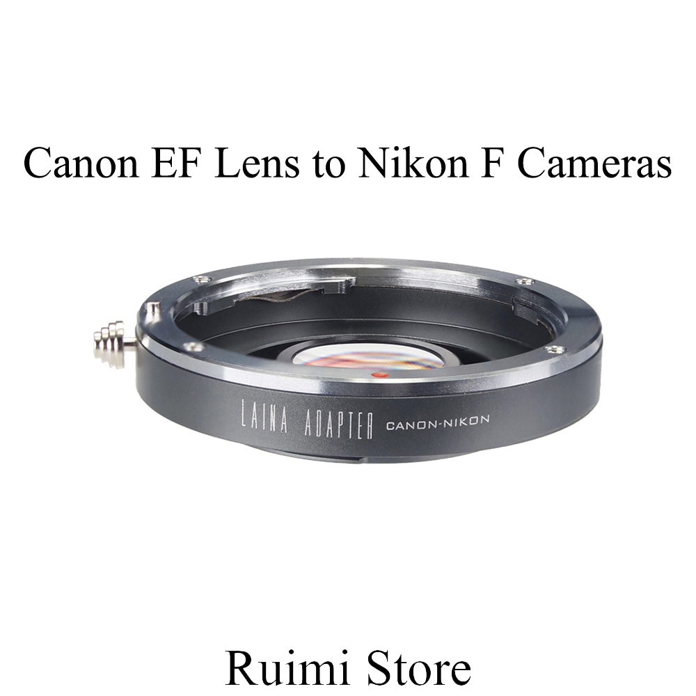 LAINA Adapter suitable for Canon EF lenses to Nikon F cameras | Shopee ...