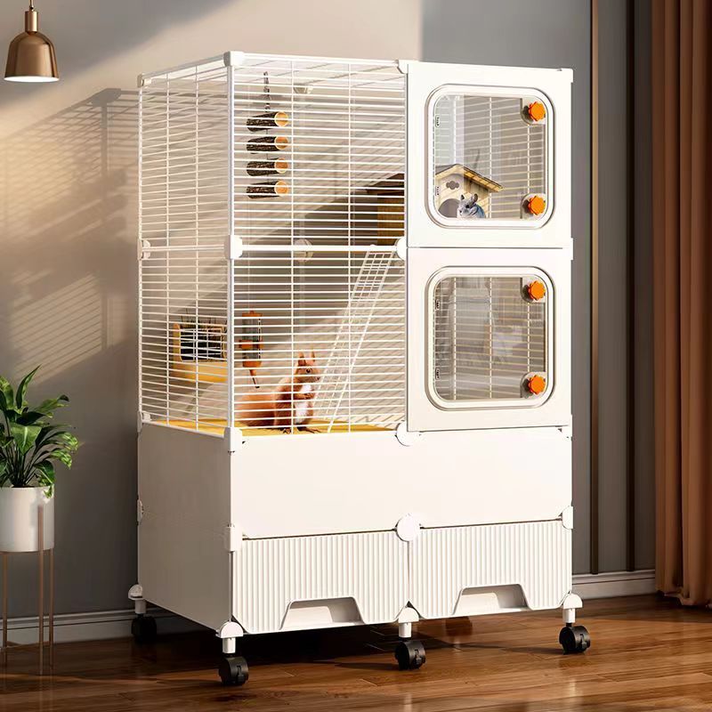 Squirrel My Neighbor Totoro Cage Three-Layer Oversized Cage Mickey ...