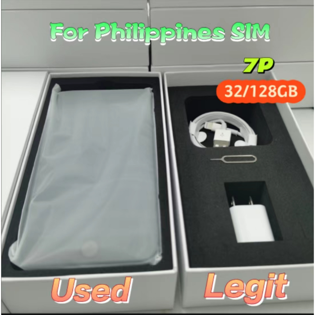 Original Used Phone 7P 32GB /128G Second hand Phone Handfone Murah ...