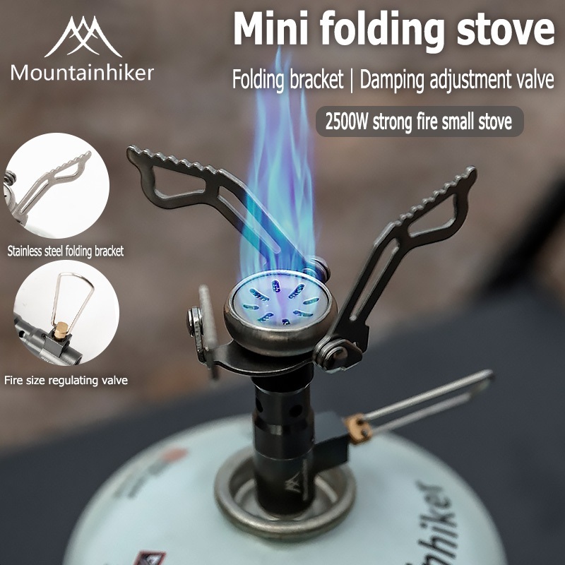 Mountainhiker 47g Mini Titanium Gas Stoves Portable Outdoor Camping ...