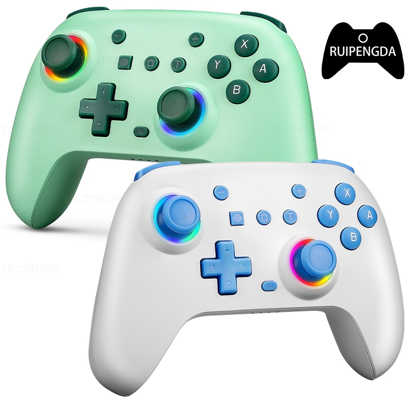 Wireless Bluetooth Controller RGB Controller For Nintendo Switch/OLED ...