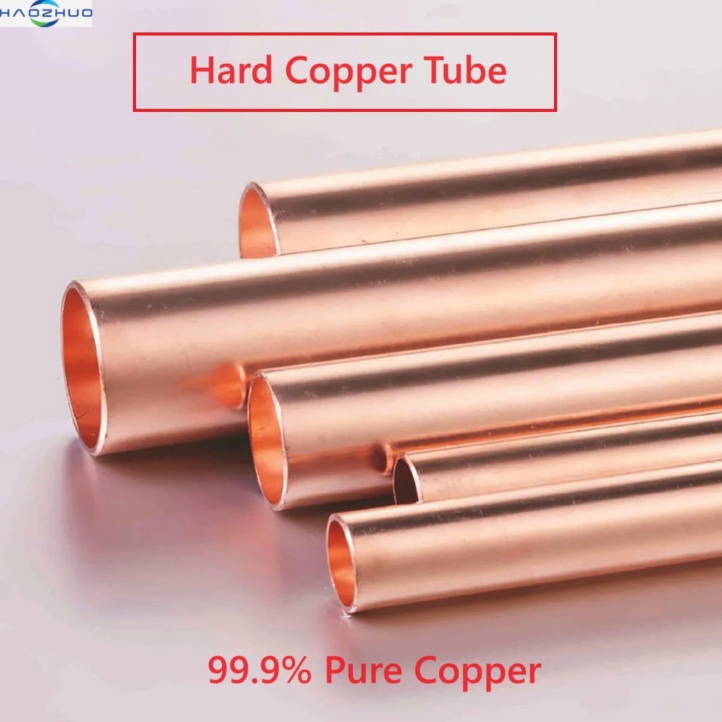 1pcs Copper Coil Copper Straight Hard Pipe Straight OD 6/8/10/12/14/16 ...