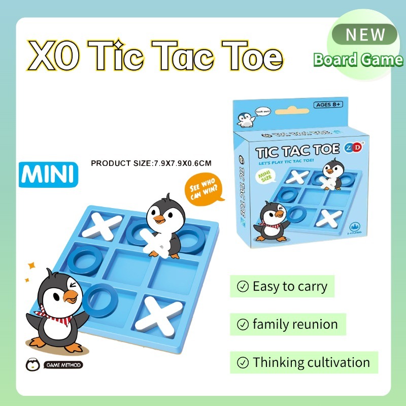 Tic Tac Toe XO toy for kids Board Games Desk cartoon Toys Classical ...