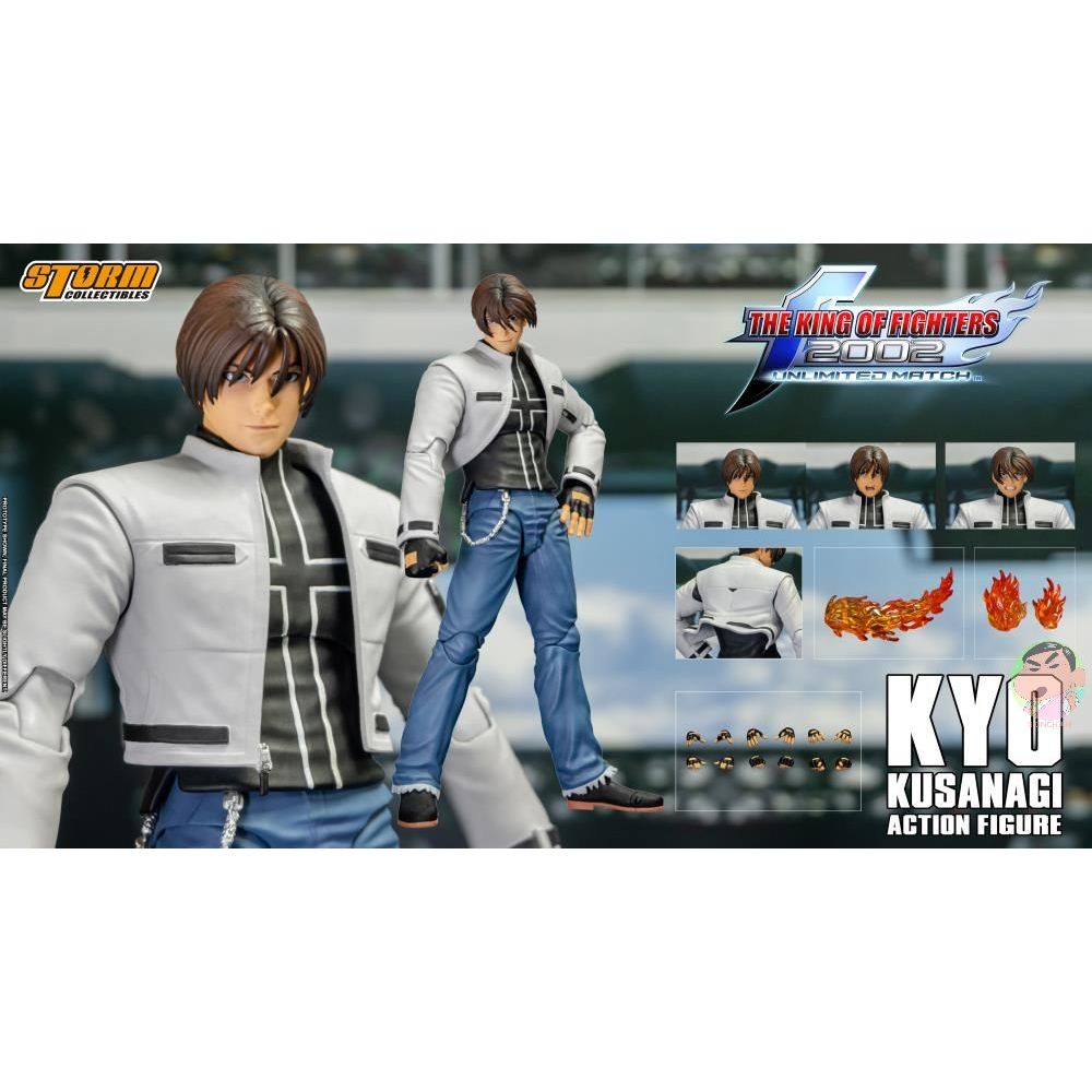 Storm Toys The King of Fighters 2002 Unlimited Match Kyo Kusanagi 1/12 ...