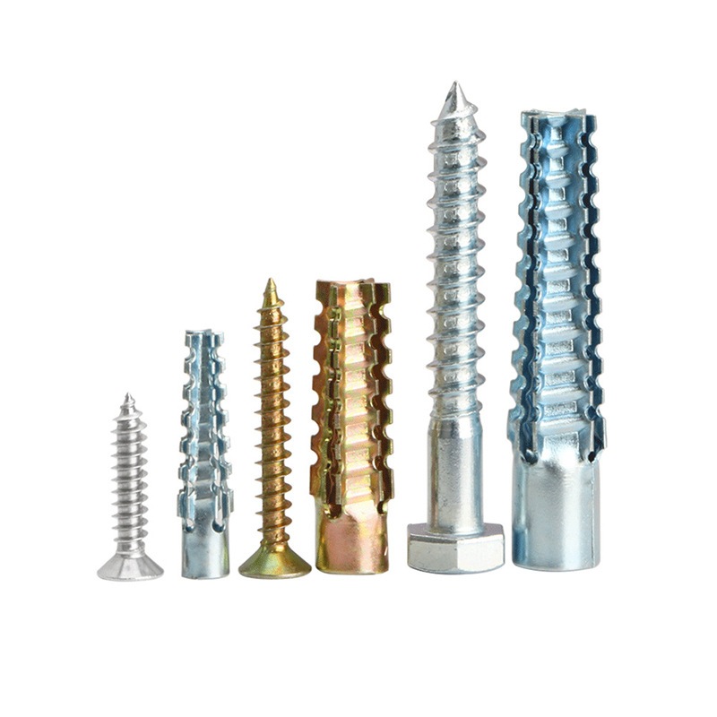 New Metal Concrete Screw Expansion Tube Pipe Serrated Steel Wall ...