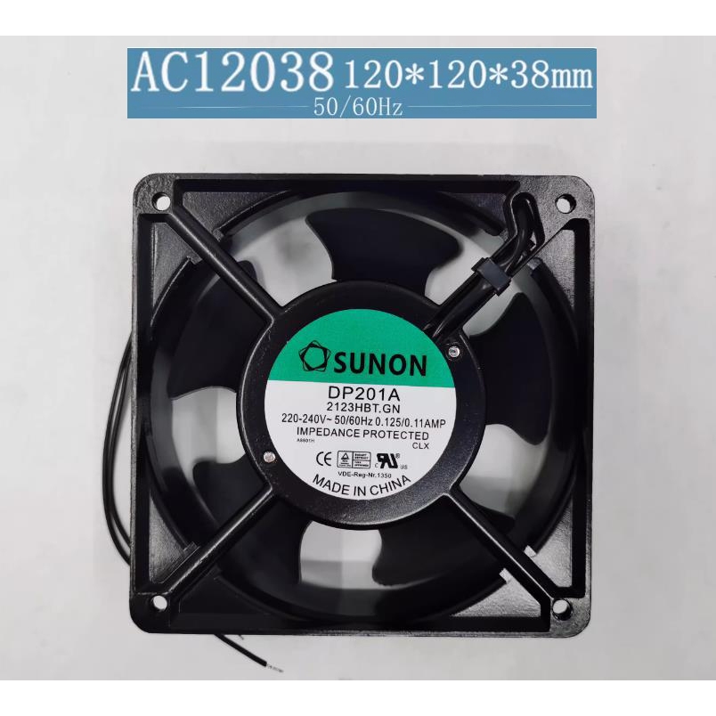 Brand New SUNON Jianzhun 12038 220V Cabinet Fan DP201A 2123HBT.GN Ready Stock | Shopee Philippines