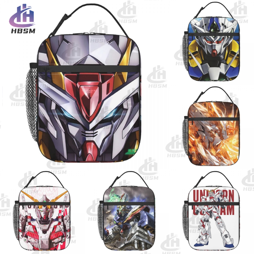 Mobile Suit Gundam Lunch Bag Lunch Box Portable Insulated Bag Student ...