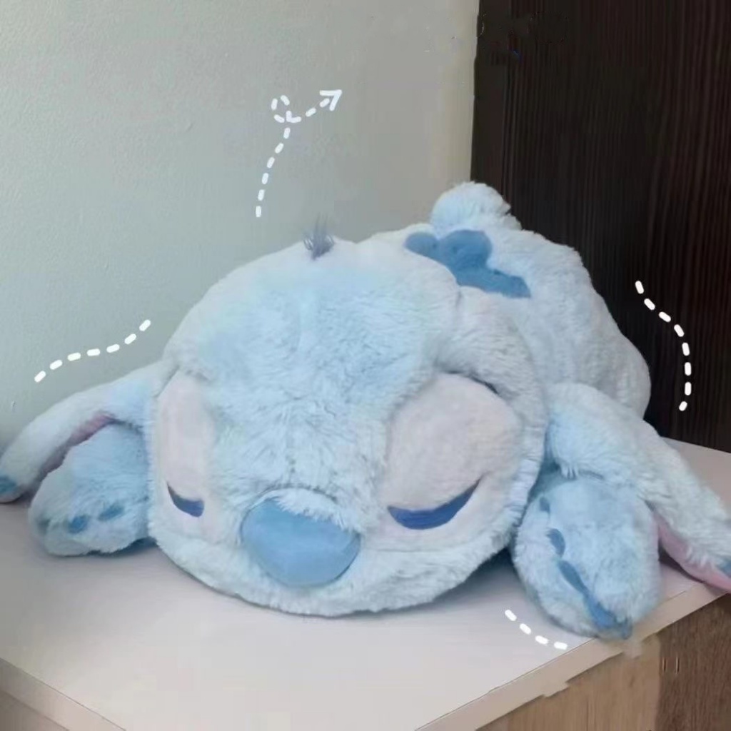 Cartoon Stitch plushie pillow Cute lying Stitch stuffed toy doll ...
