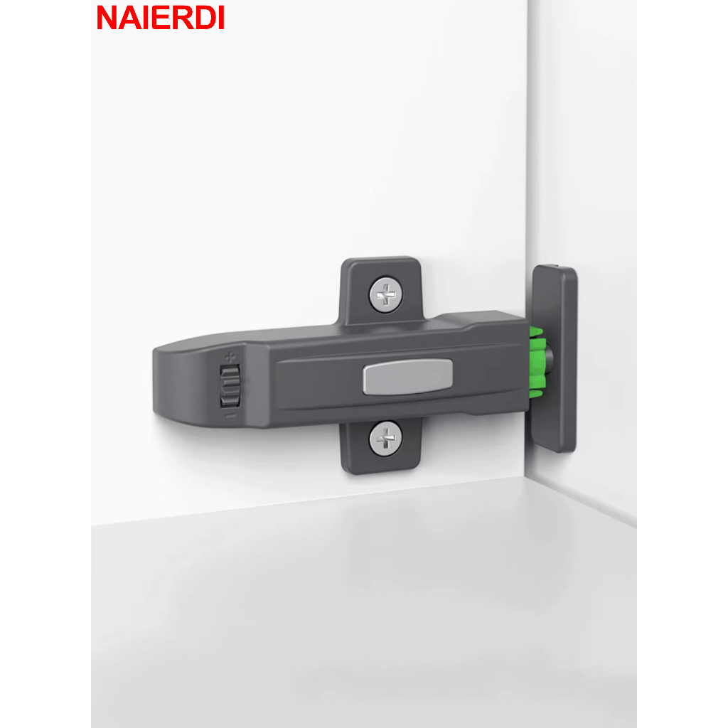 NAIERDI 5 Pack Rebound Self Locking Device,Push to Open Cabinet Catches ...