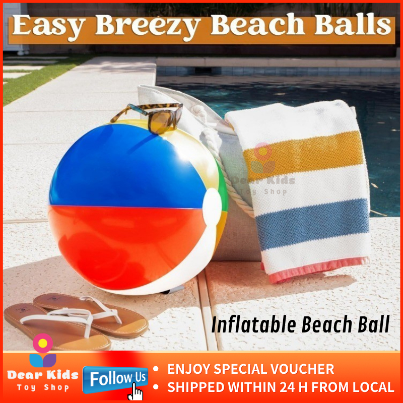 Cute Different Sizes Beach Ball Water Play Swimming Ball Inflatable ...