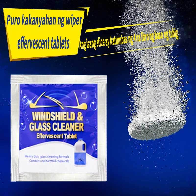 Glass Effervescent Tablets Degreasing Film Wipers Solid Concentrated ...