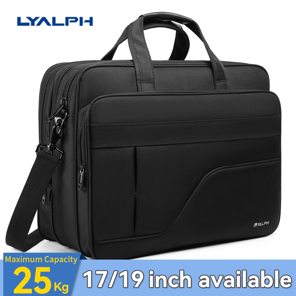 Large Capacity Briefcase Bag Men Business Bag 15.6 inch 17 inch 19 ...